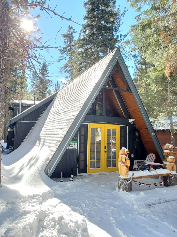 Unique Modern Rustic A-frame-hot Tub, Golf, Ski - Big Bear Lake, CA