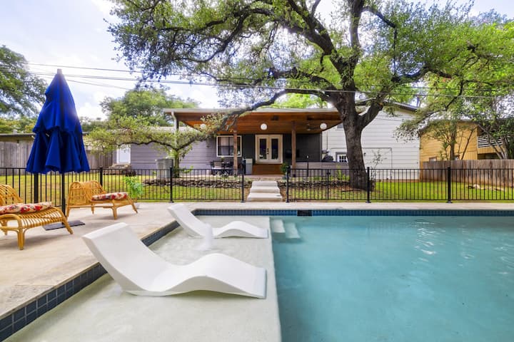 5br San Marcos Home W/pool,half-acre Near Tx State - San Marcos, TX