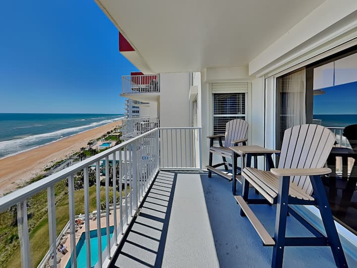 Sea Winds 904 | Updated Beachfront Condo! - Ormond Beach, FL