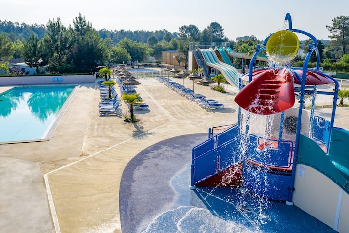 Bungalow 2 Chambres Avec Clim - Contis-Plage