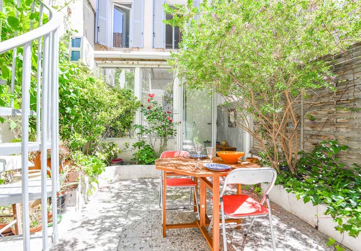 L'atypique - Appart 2 Ch Avec Terrasse Et Clim - Marseille