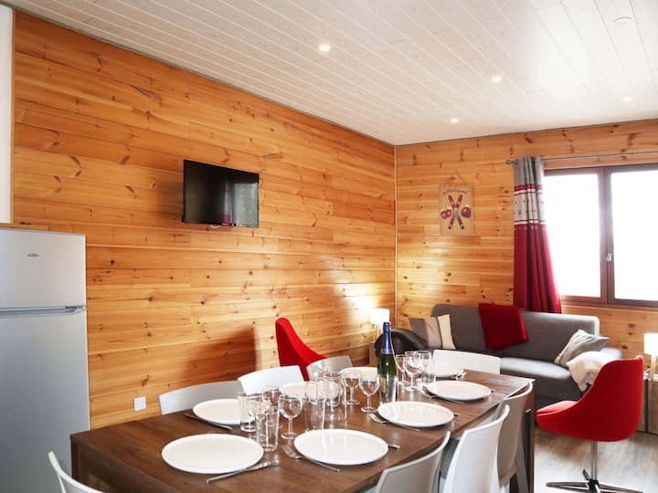 Appart 10 Pers, Face Aux Pistes, Balcons Superbes - Les Orres