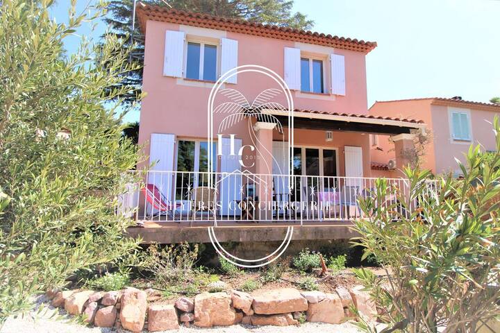 L'écrin Costebelle-villa T4- Plagewificlim - Porquerolles