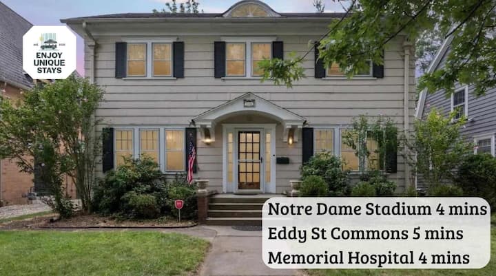 Walk To Notre Dame! Harter Heights Hideaway - Notre Dame, IN
