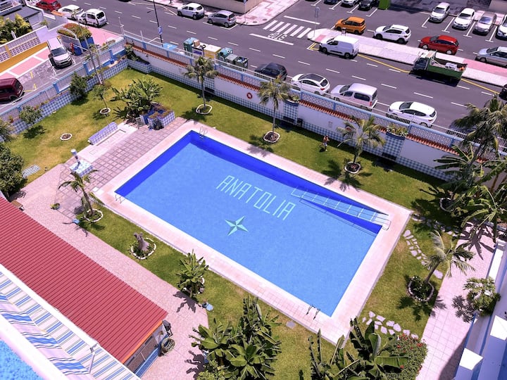 Nice Loft 100m To The Beach, Pool And Terrace - Puerto de la Cruz