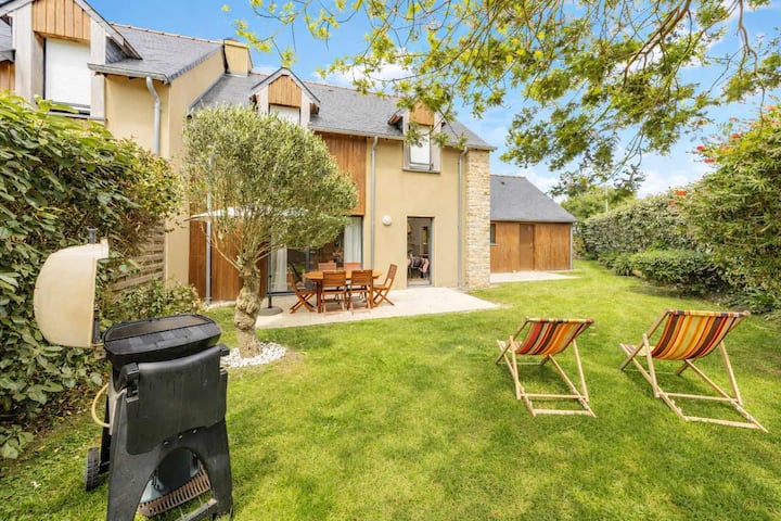 Le Voilier - Maison 4 Chambres - Jardin Et Parking - Cancale