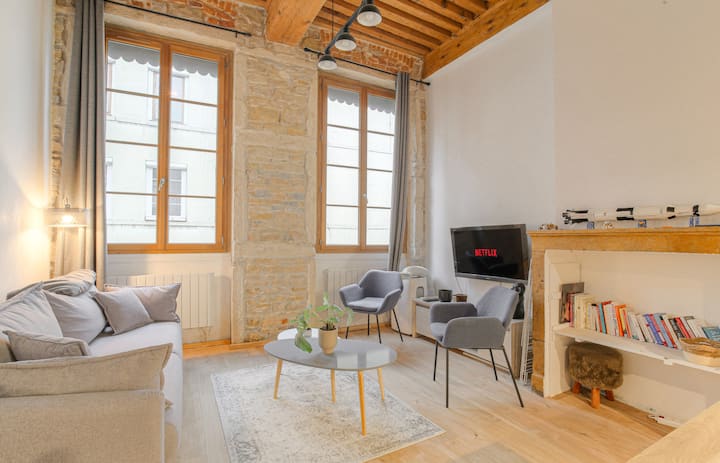 Calme Et Charmant Avec Vue En Hypercentre - Lyon