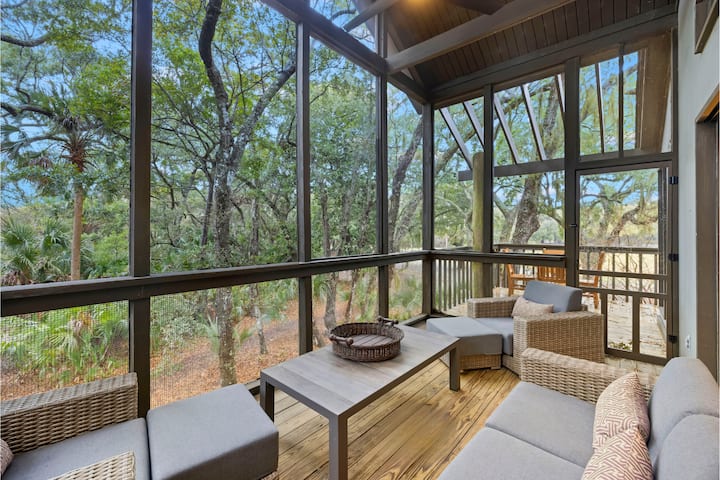 Upgraded Pet Friendly Parkside Villa Kiawah - Kiawah Island, SC