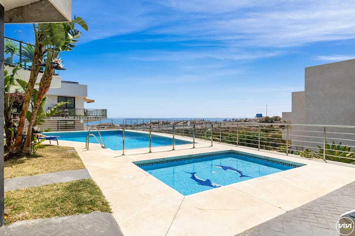 Lidia Gardens | Golf | Pool | Sea Views - Calahonda