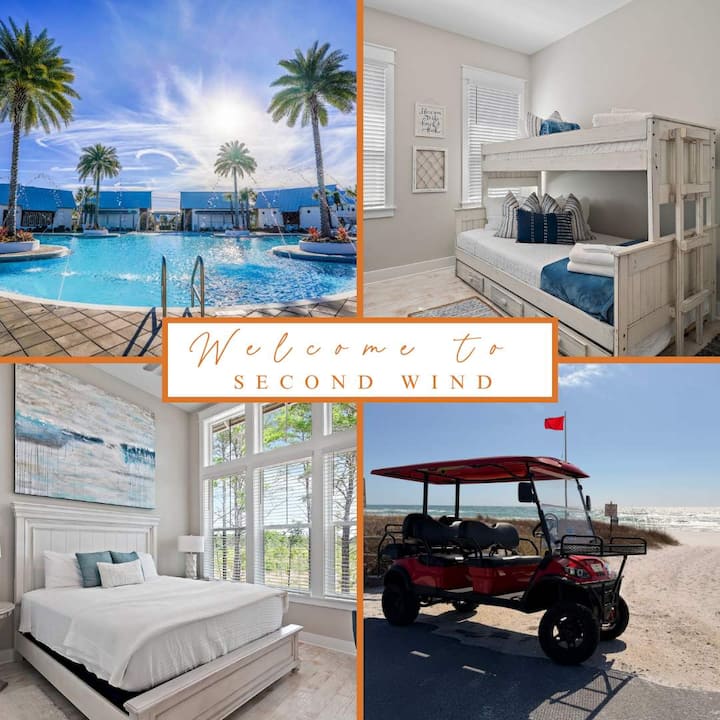 6- Seater Golf Cart | Resort Pool | 30a - Rosemary Beach, FL