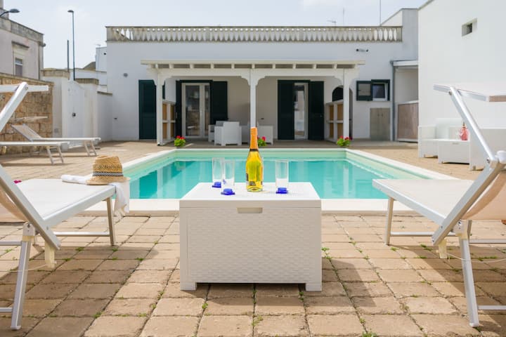 Villa Da Zia Martina Ad Alliste - Ugento