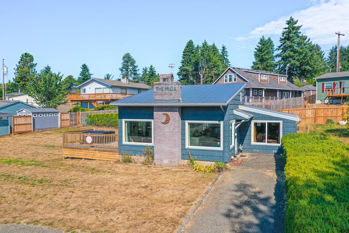 Cozy Beach Cottage-hot Tub-bbq-dogs Ok - Lincoln City, OR