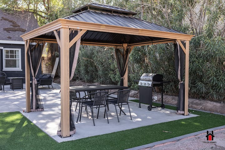 Vintage Pink Kitchen, Hammocks & Bbq Delight - Mesa