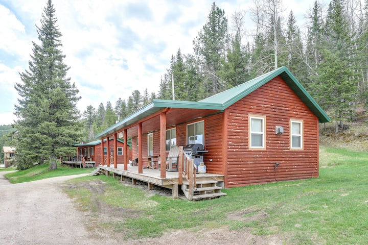 Hike, Ski, Atv & More: Deadwood Cabin W/ Grill - Deadwood, SD