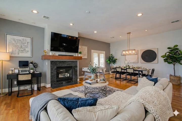 Modern 3b/3.5ba In Houston Heights W/private Patio - Houston, TX