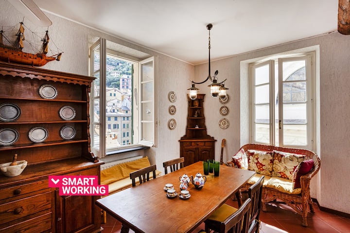 Wonderful Italy | Seaview Flat Near The Castle - Camogli