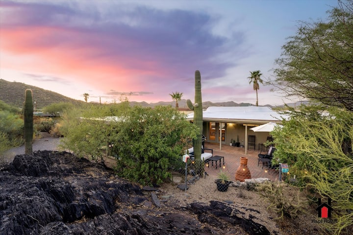 Desert Escape|fire Pit & Mountain Stargaze Evening - Cave Creek, AZ