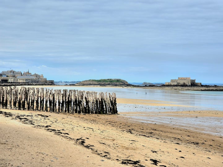 Duplex Lumineux Avec Magnifique Vue Sur La Mer - Saint-Malo