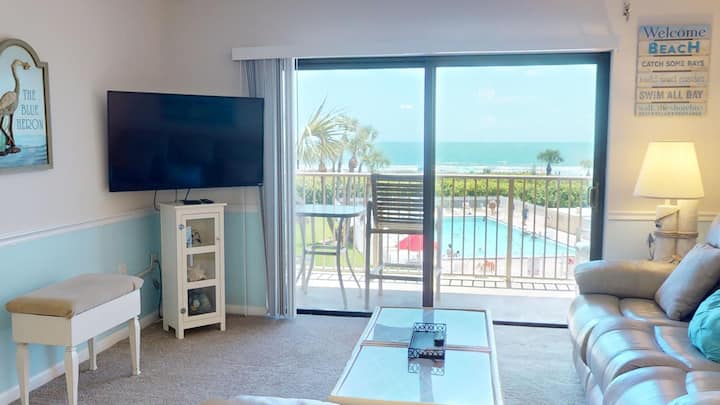 Three Bedroom Oceanfront W/ Heated Pool At Canaver - Cape Canaveral, FL