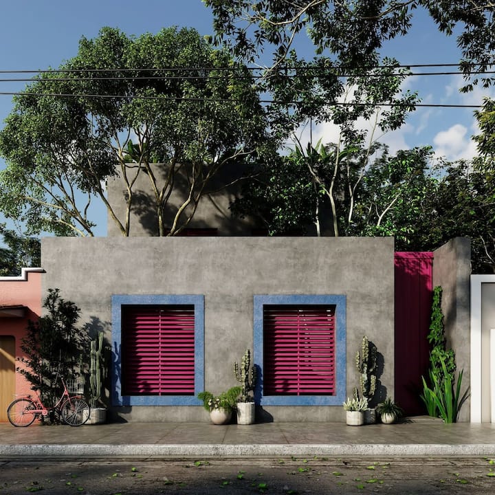 Room Bokoba, Disfruta De Este Paraiso Con Alberca - Mérida, México