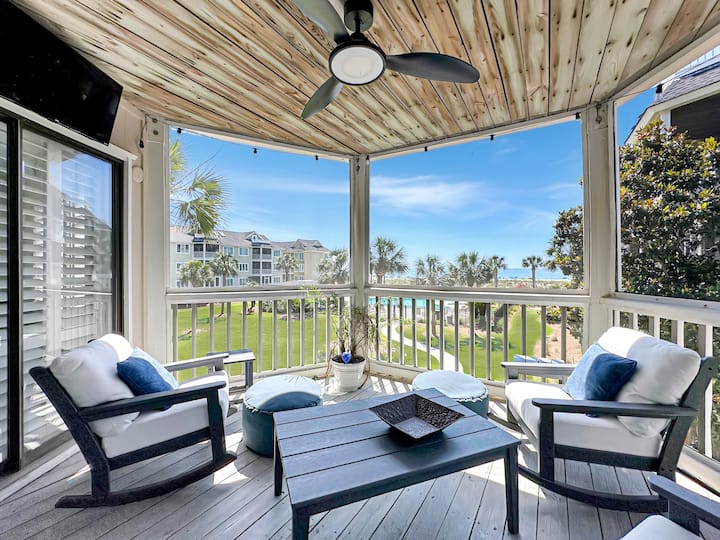 Oceanfront Condo With Pool | 2 Br 2 Ba | Ocean Vie - Mount Pleasant, SC