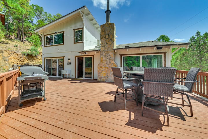 Modern Retreat W/ Deck: 14 Mi To Ski Apache! - Ruidoso, NM