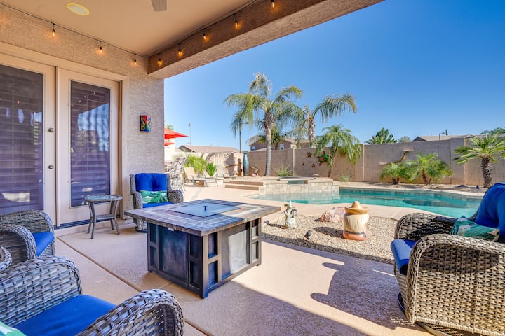Surprise Home W/ Pool & Hot Tub! - White Tank Mountain Regional Park, Waddell