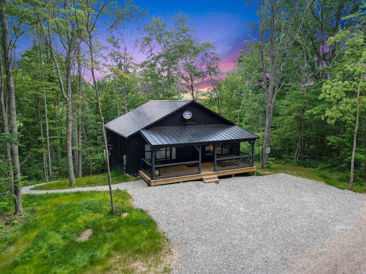 Cabine-moderne-salle De Bain Privée-rest Easy - Hocking Hills State Park, OH