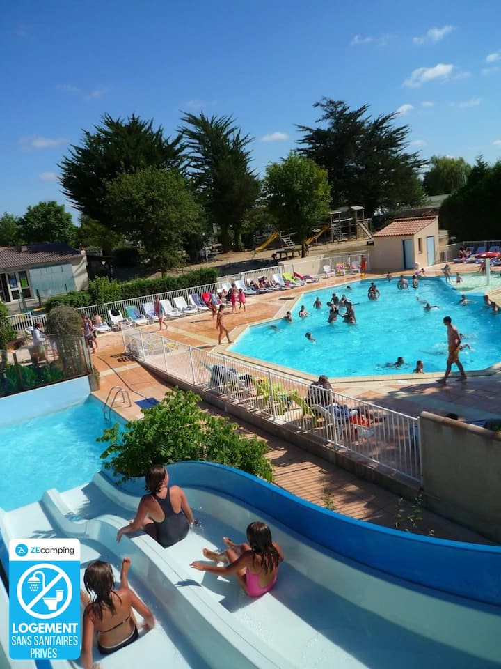 Zecamping 4* Tente 20m² Parc Aquatique - Challans