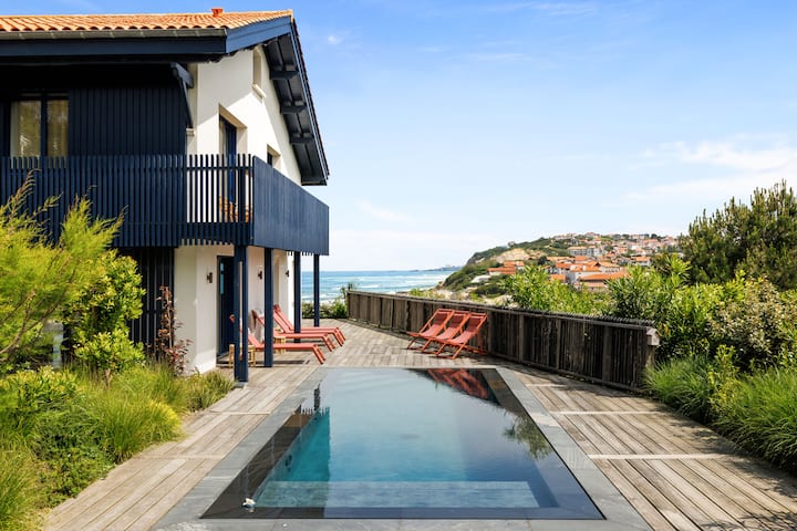 Bahia - Somptueuse Villa Vue Mer Avec Piscine Chau - Hendaye