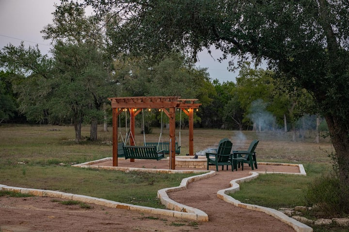 Wimberley | Hot Tub+fire Pit+pickleball | Sleeps 6 - Wimberley, TX