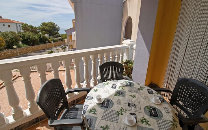 Apartamento Con Terraza Y Piscina - Marcomar - Alcossebre