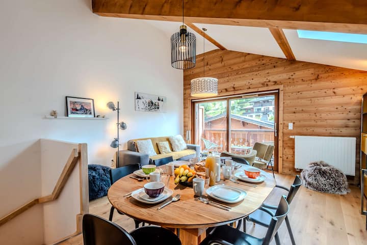 Lovely 3-bedroom Duplex For 6 People With Easy Acc - 모흐진느