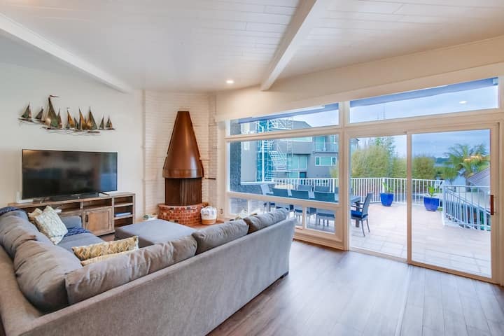 Large Home, One-house Off Bay W/ Ac, 4 Car Parking - Mission Beach - San Diego
