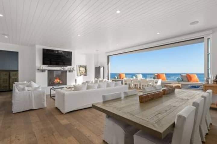 Beachfront - Contemp W/ Open Layout, Lg Deck & Spa - Malibu