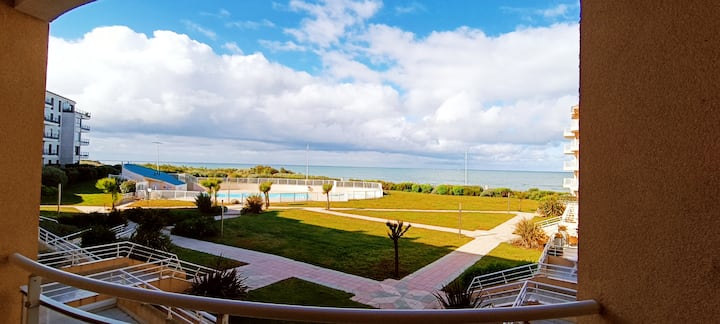 Appartement Vue Mer - Piscine -Parking - Plage d'Olonne-sur-Mer