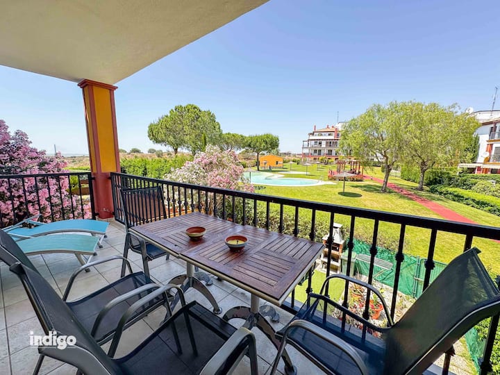 Col01 Pool View 2 Bedroom Apartment Vista Esuri - Monte Gordo