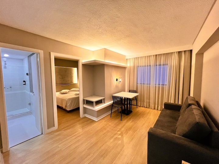 Flat Centro/rua 24h — Batel 10 Min. By Foot - 430 - Curitiba