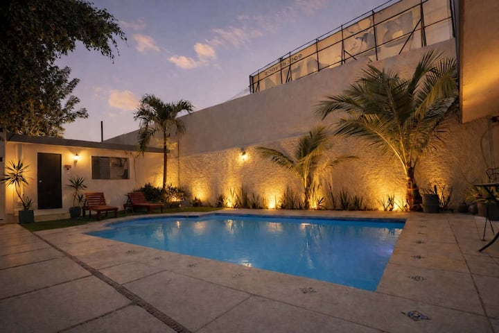 Cozy Loft For 4 People - Yucatán