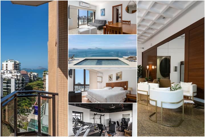 (902-a) 150 Meters From Leblon Beach - Rio de Janeiro