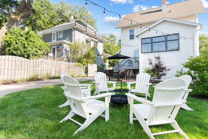 Dundee Garden House | Home Gym, Fire-pit, S'mores! - 奧馬哈