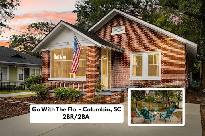 Downtown W. Firepit - Close To Usc, Prisma & Musc - Saint Andrews, SC