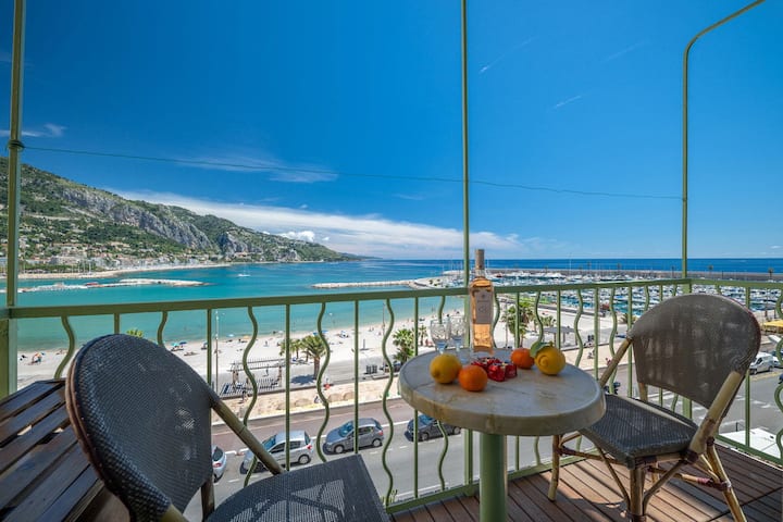 Le Santorin Studio Vue Exceptionnelle Vieilleville - Ibis Styles Menton Centre