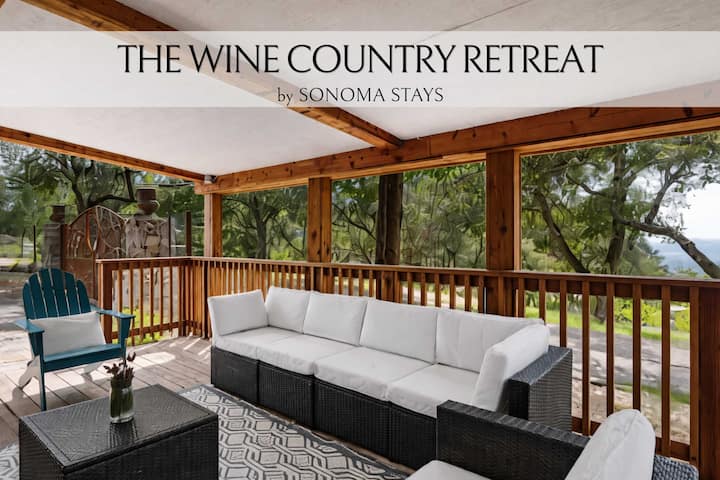 Winecountry Retreat + Casita,bocce & Sunset Views! - B Cellars, Napa