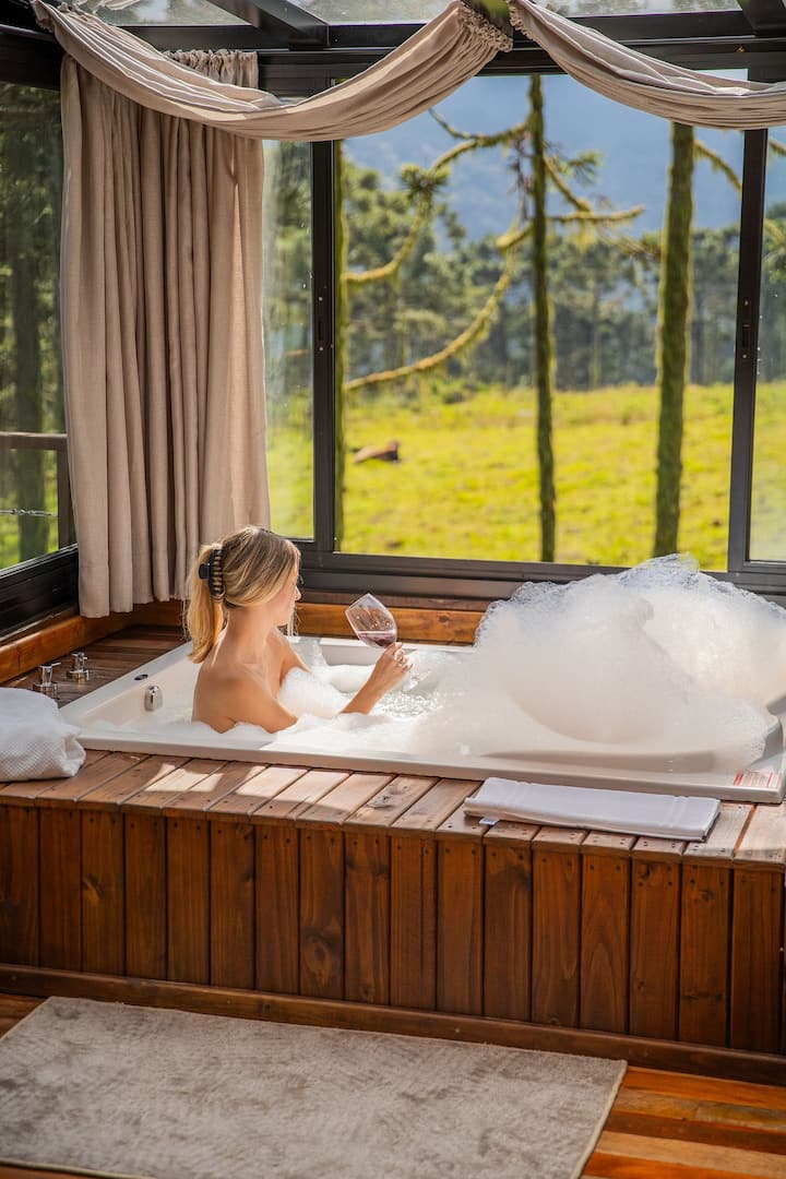 Chalé Refúgio Da Boa Vista Em Urubici - Urubici