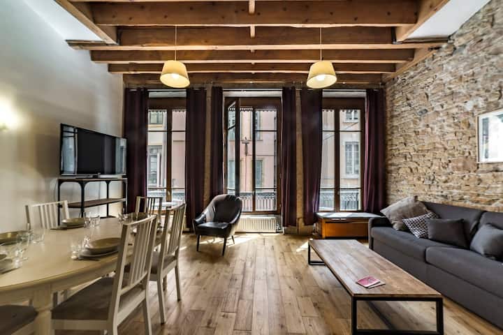 Allinlyon | Grand T3 Esprit Loft – Central - Lyon