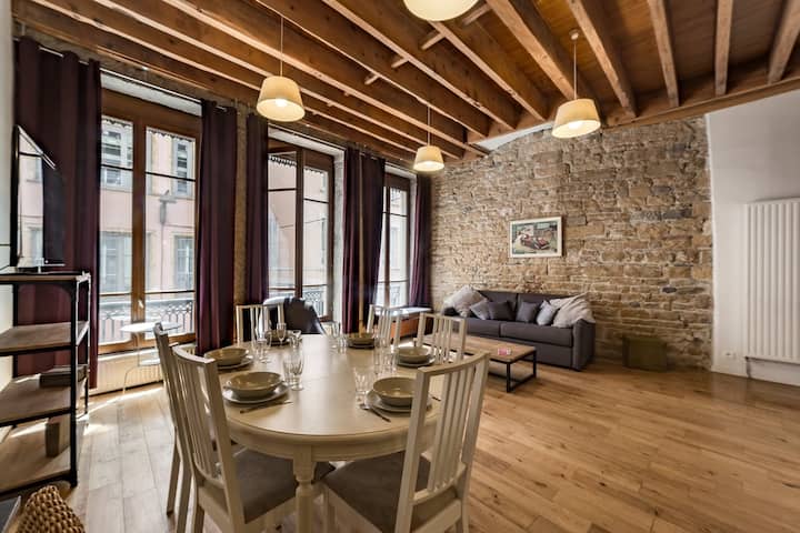 Allinlyon | Grand Loft Chic & Chaleureux - Lyon
