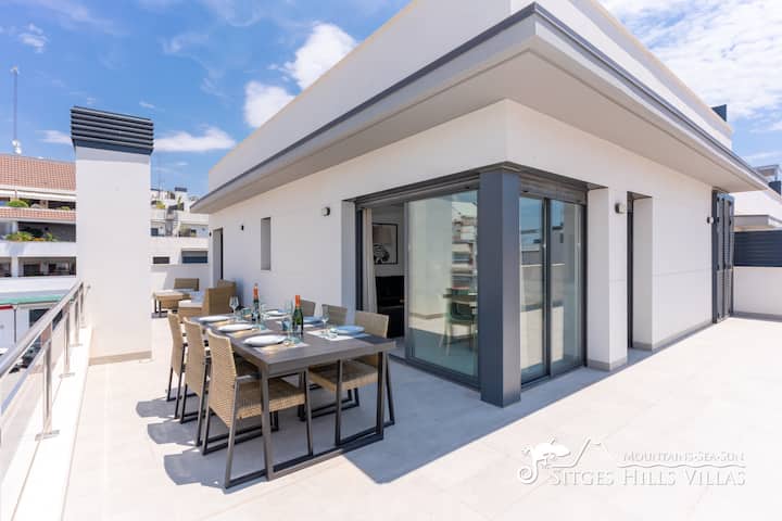 Penthouse Moderne Chicago à Sitges Avec Terrasse S - Sitges