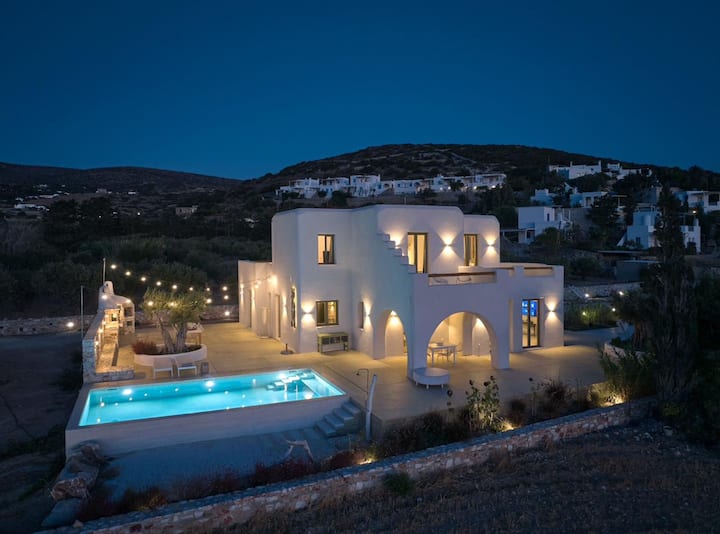 Oceanlight Horizon–luxury Villa With Private Pool - Antiparos
