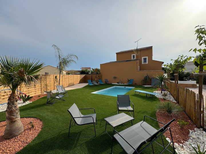 Superbe Villa Avec Piscine - Hérault